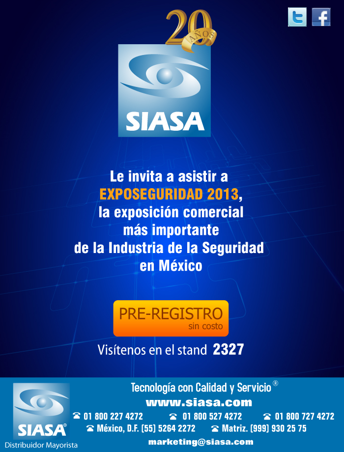 SIASA Mayorista - Control de Asistencias, Accesos, Rutas, Identificación Digital y CCTV